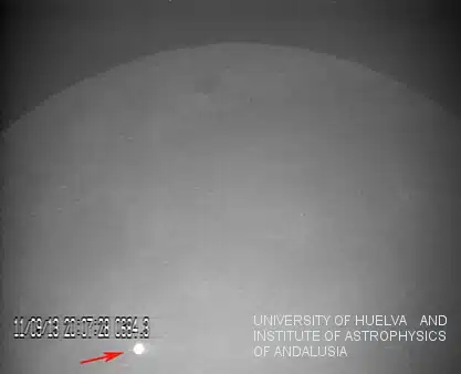 A meteorite crashed into the moon with an unprecedented impact on its ...