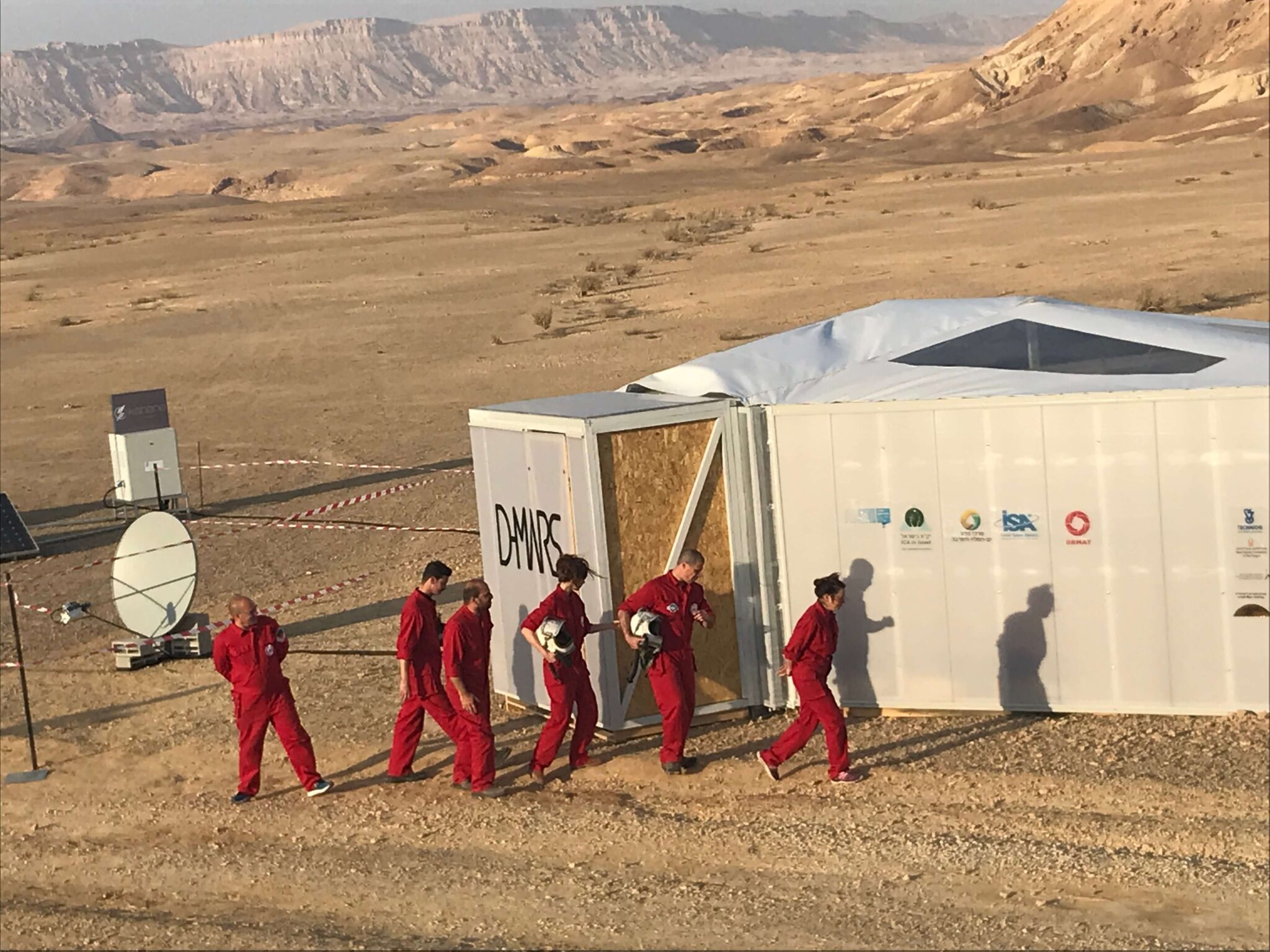 A Mars simulation returns to the Ramon Crater - the scientist - Hayadan