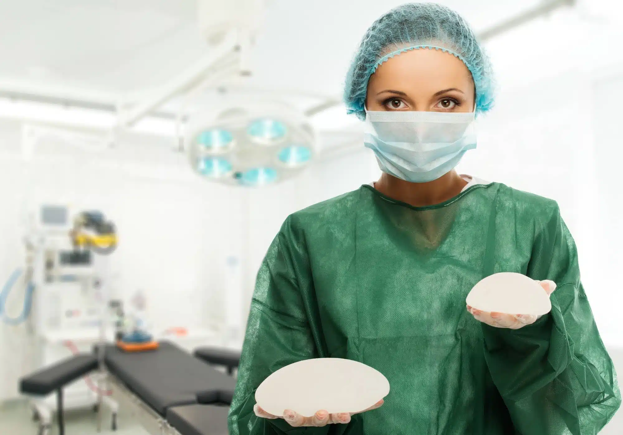 The types of materials from which breast enlargement implants are made ...