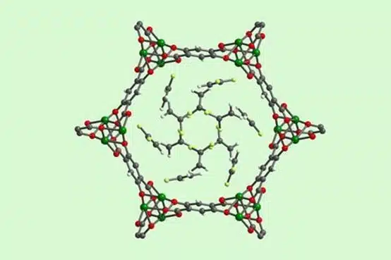 Metal-organic frameworks (MOF) can safely trap fluorine compounds - The ...