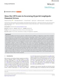 Ecology and Evolution - 2025 - Guy‐Haim - Mass Die‐Off Events in ...